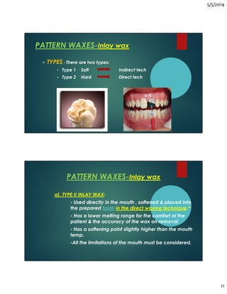 Dental waxes | PDF