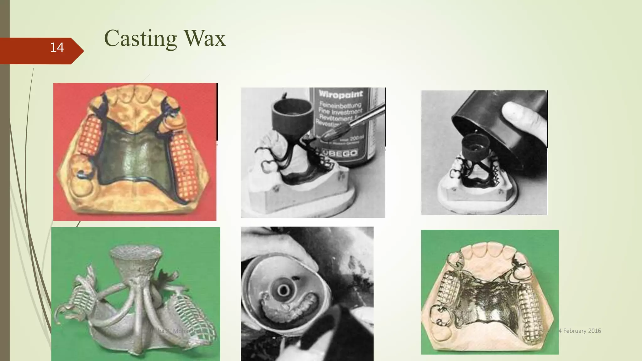 Dental waxes | PPT