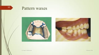 Dental waxes | PPT
