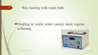 Dental waxes | PPTX