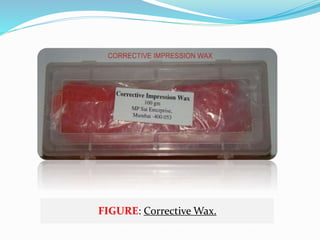 Dental waxes | PPTX
