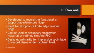 Dental waxes. | PPT