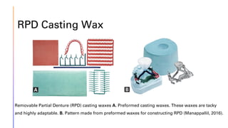 Dental waxes | PDF