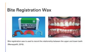 Dental waxes | PDF