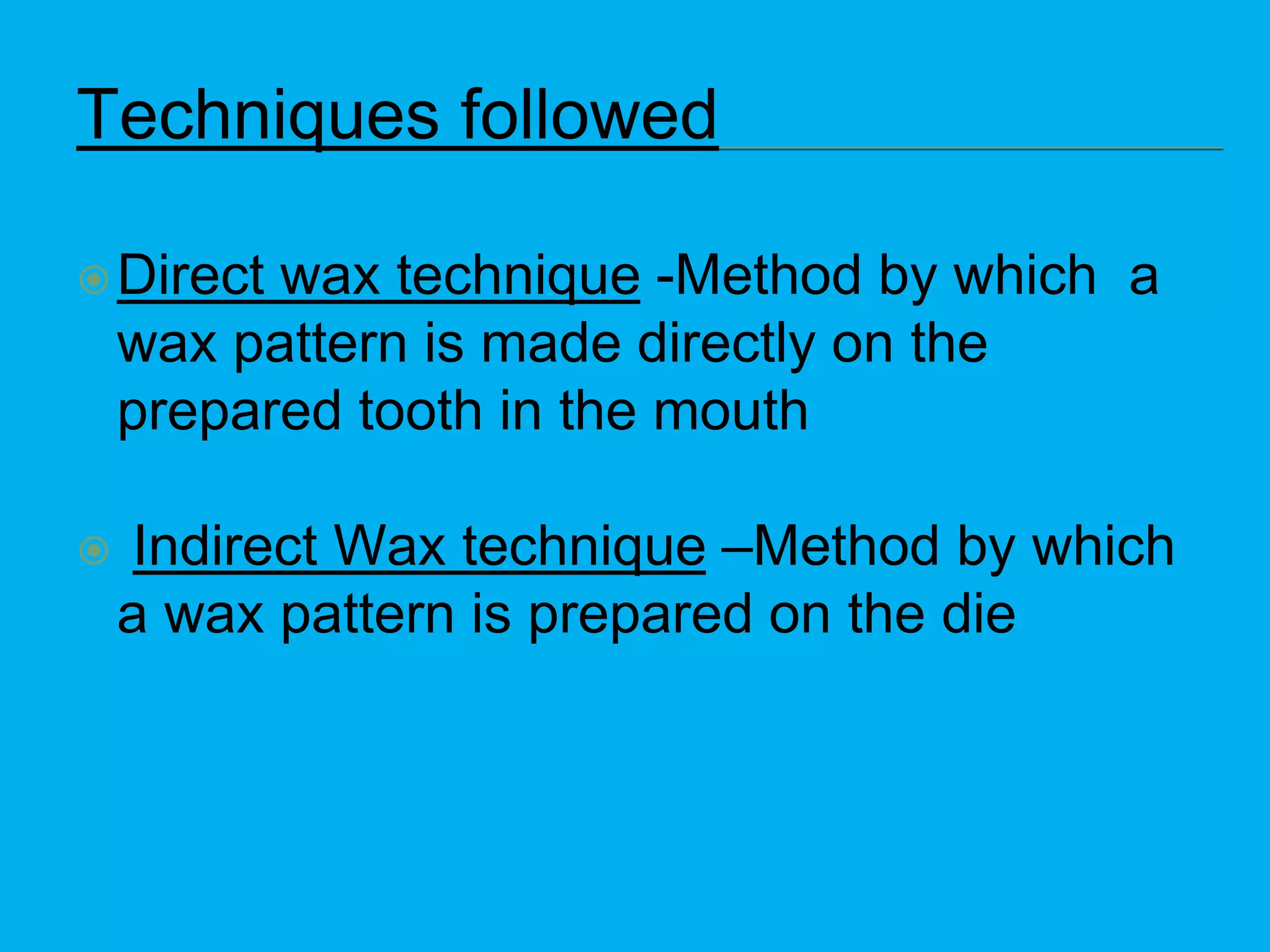 DENTAL WAX,es.ppt
