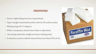 Dental waxes.pptx