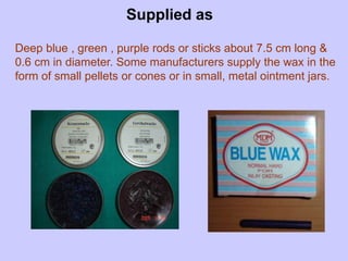 DENTAL WAXES.ppt