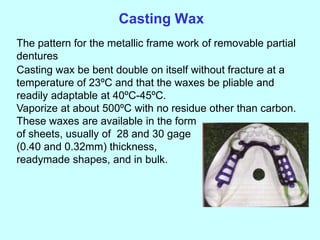 DENTAL WAXES.ppt