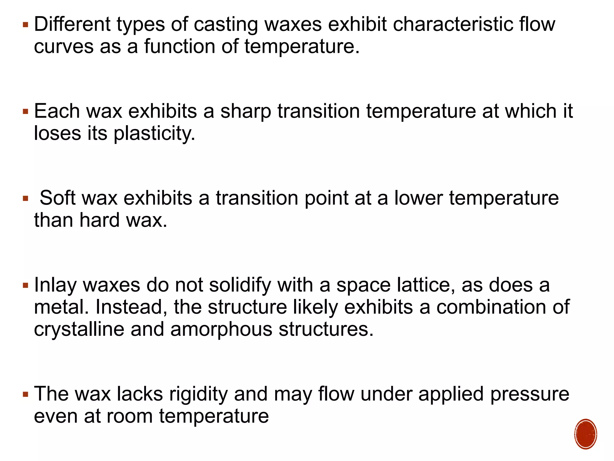 Dental waxes final ppt | PPTX