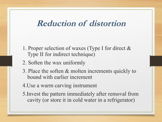 DENTAL WAXES ,TYPES , USES,COMPOSITION IN DENTISTRY | PPTX