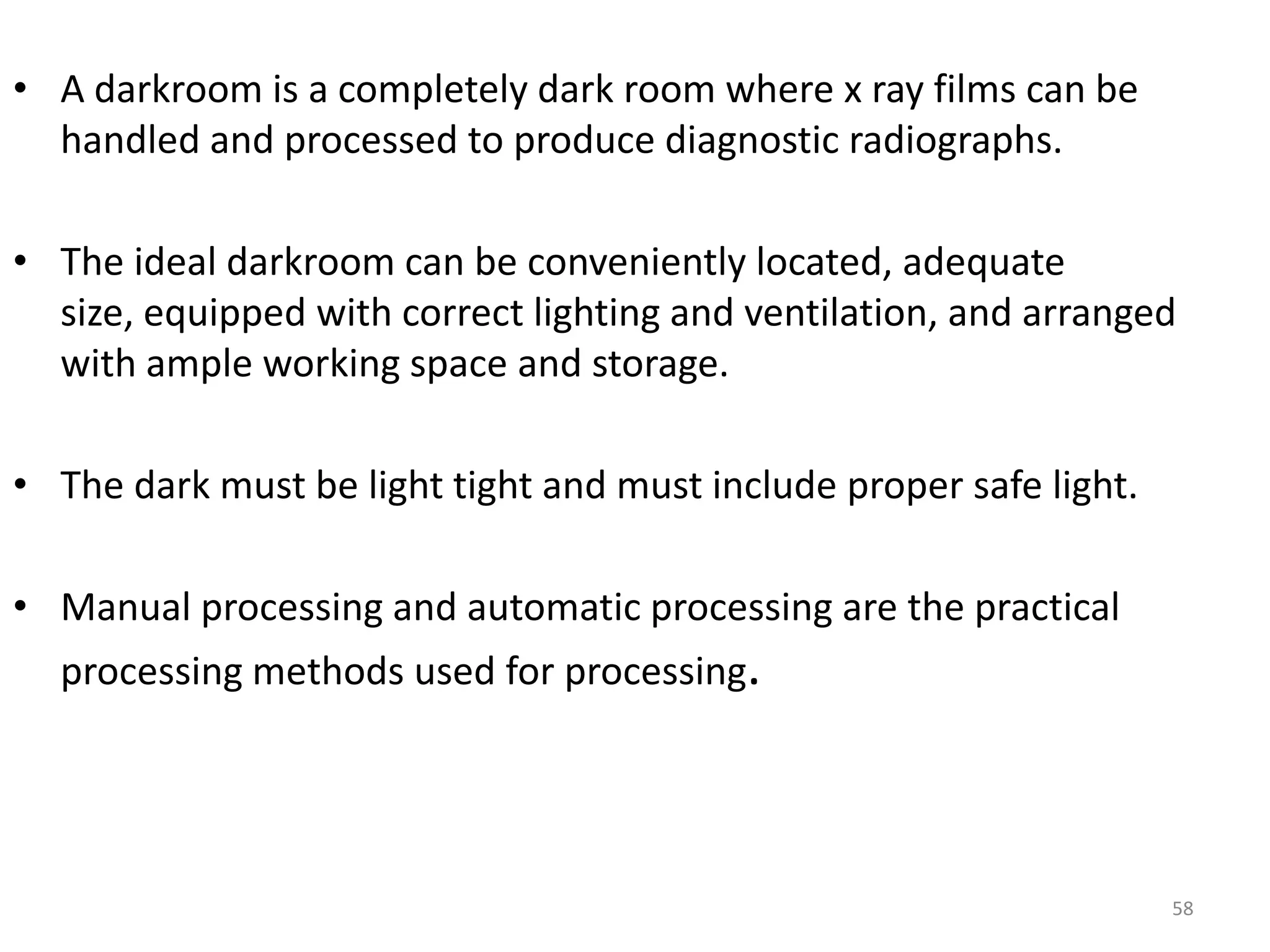 Dental x ray film processing | PPTX