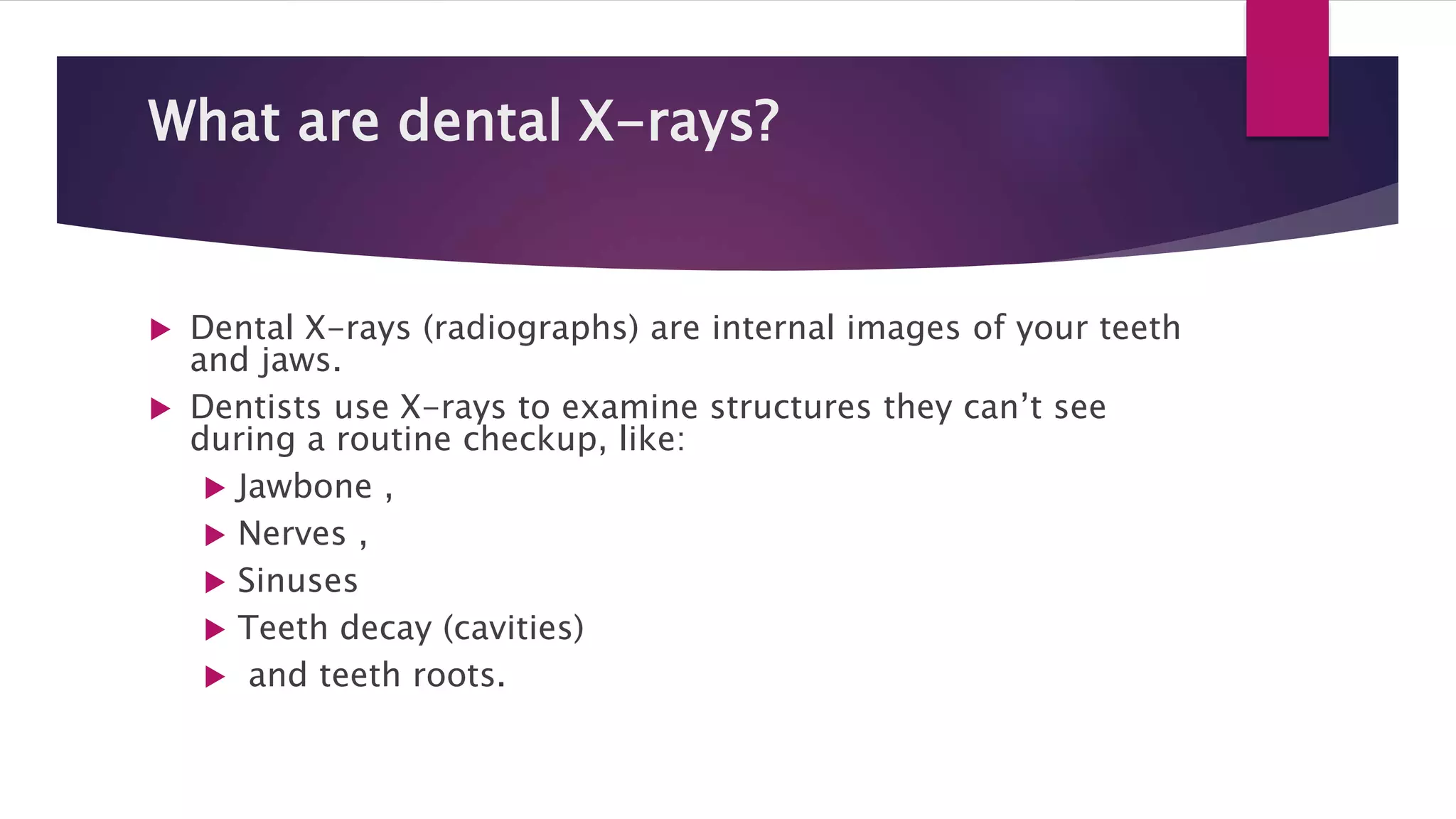 DENTAL X-RAYS-UNIT 4.pptx