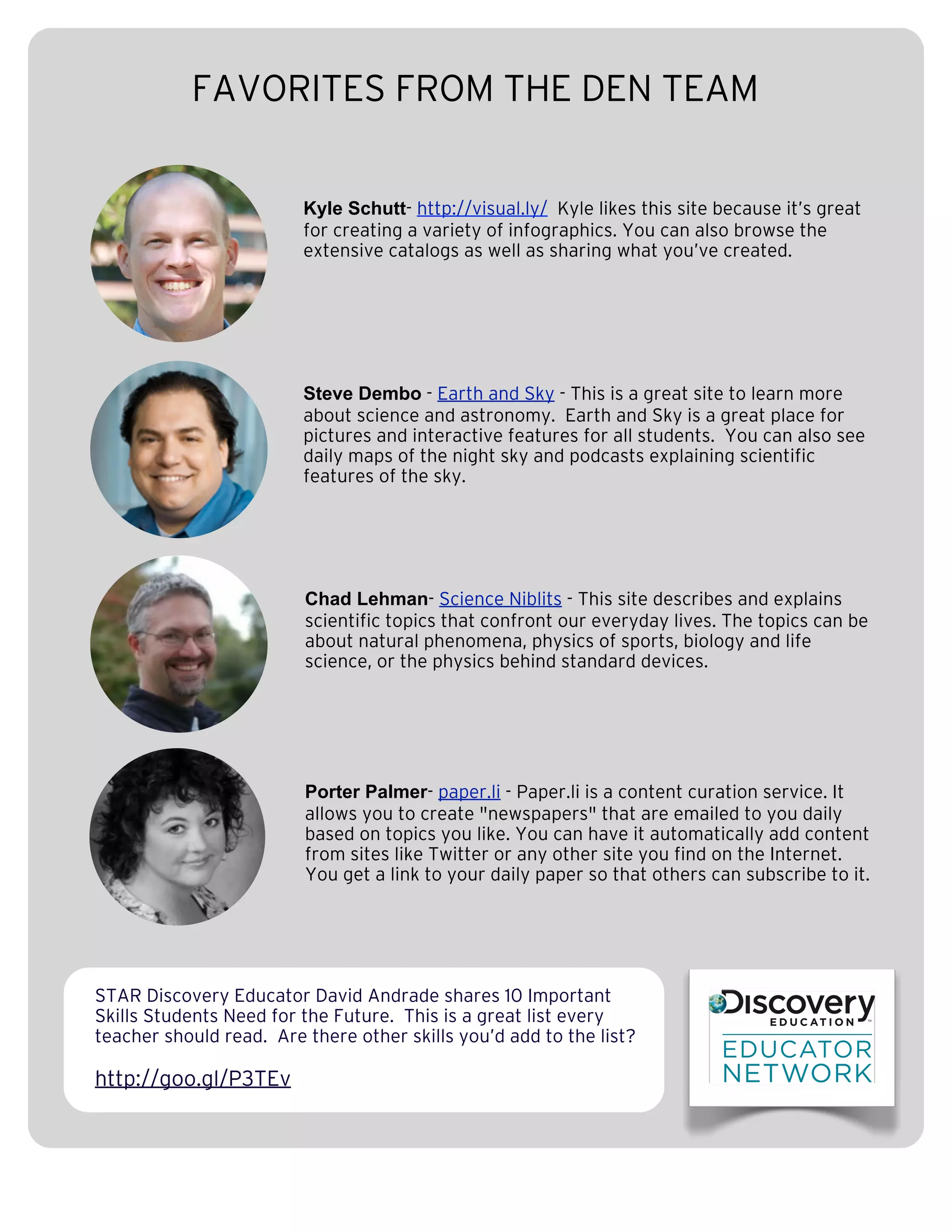 DEN Team Favorites 3 | PDF