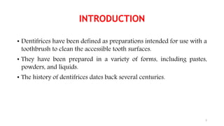DENTIFRICES.ppt
