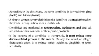 DENTIFRICES.ppt