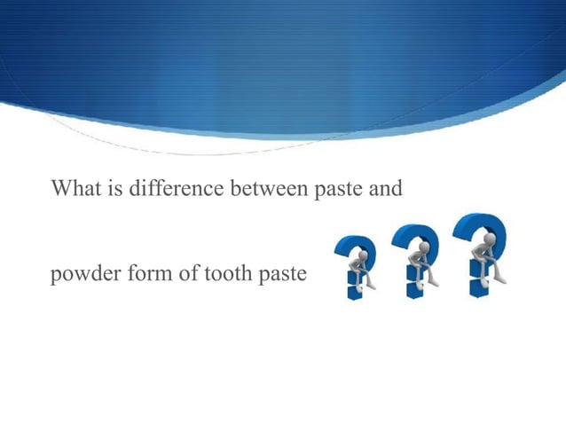Dentifrices | PDF