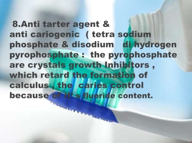 Dentifrices ppt222 | PPSX | Dental Health | Diseases and Conditions