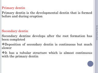 Dentin | PPT