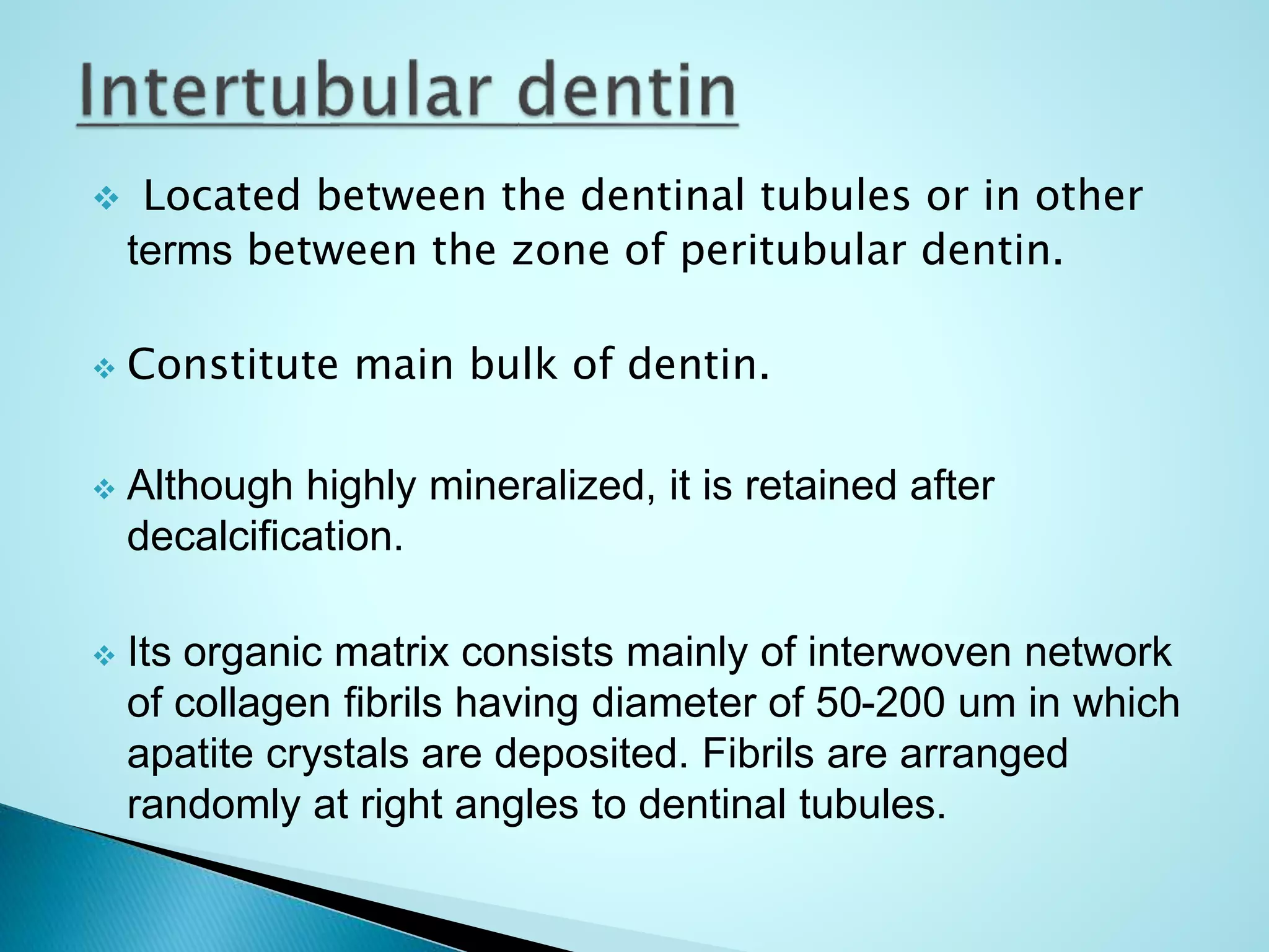 Dentin -- Structural aspect | PPTX