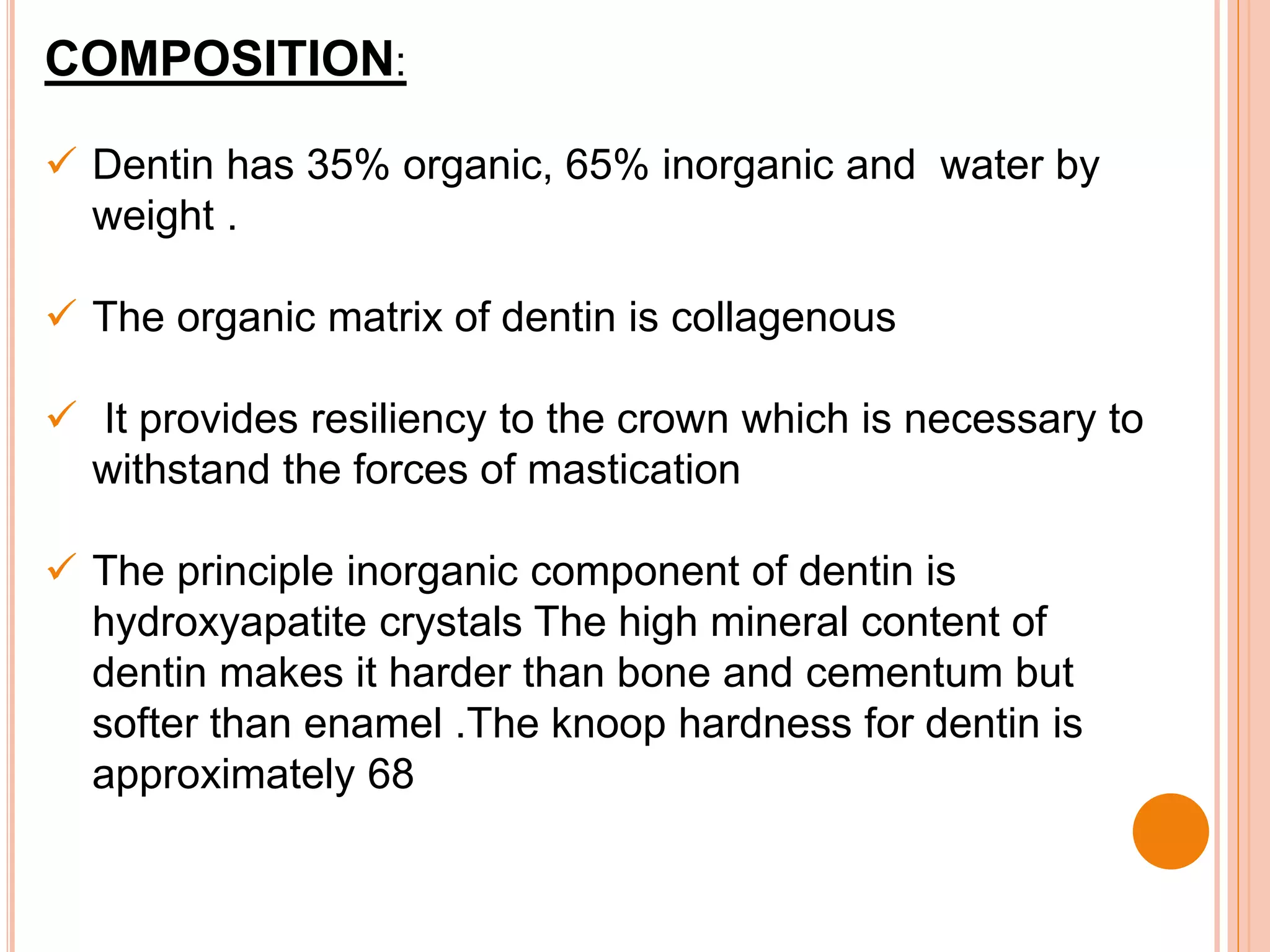Dentin | PPTX