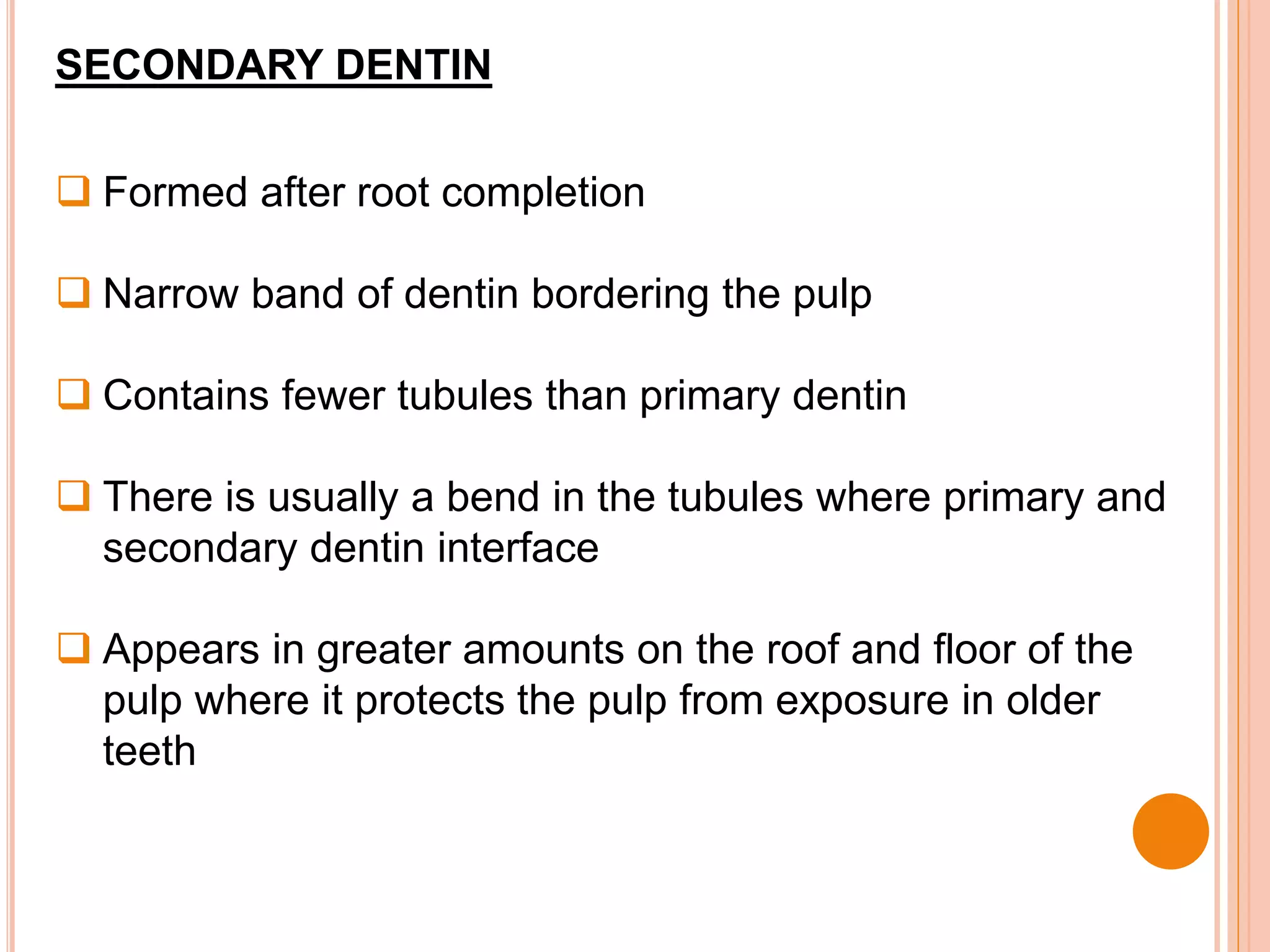 Dentin | PPTX