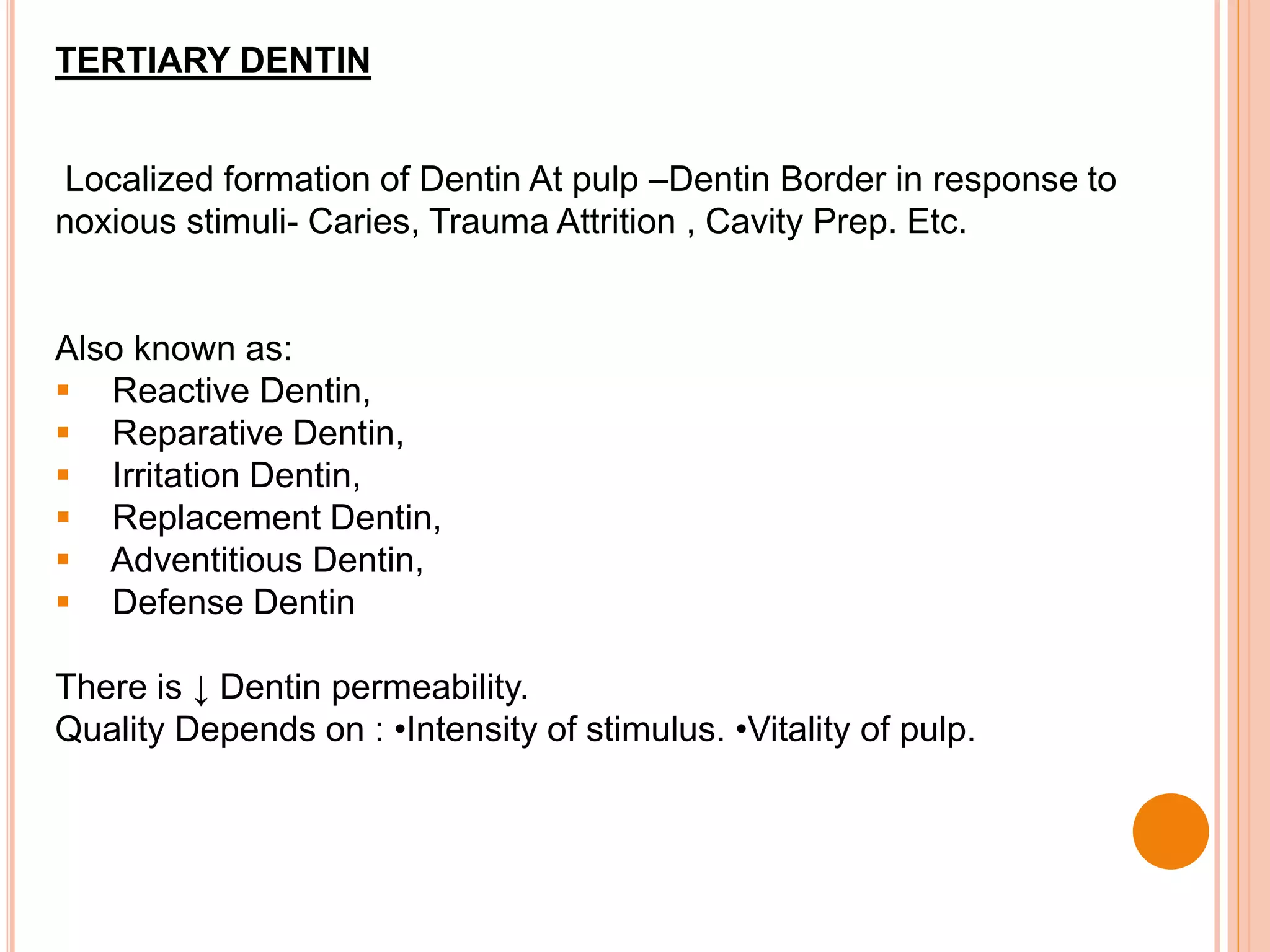 Dentin | PPTX