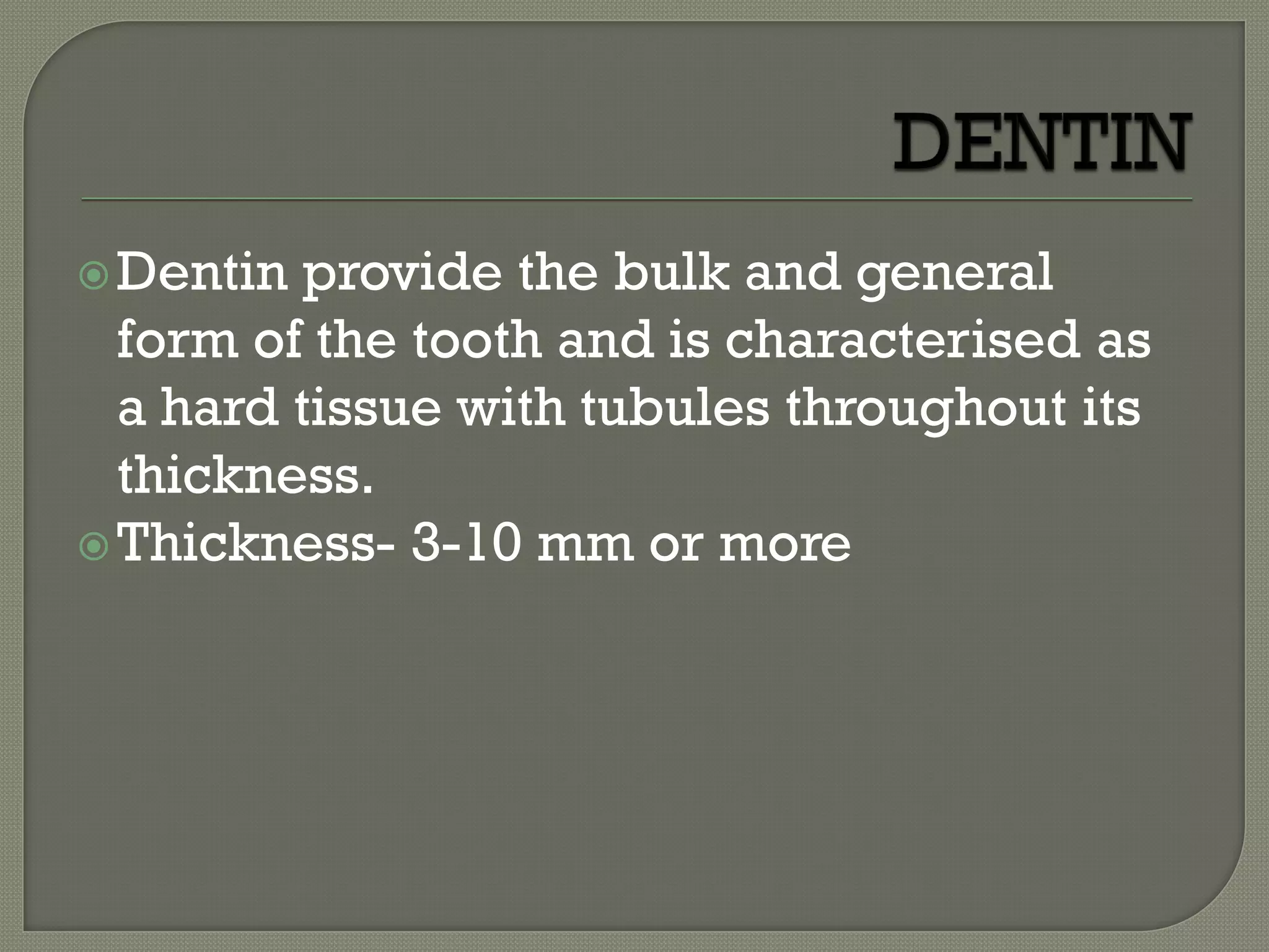 Dentin | PDF