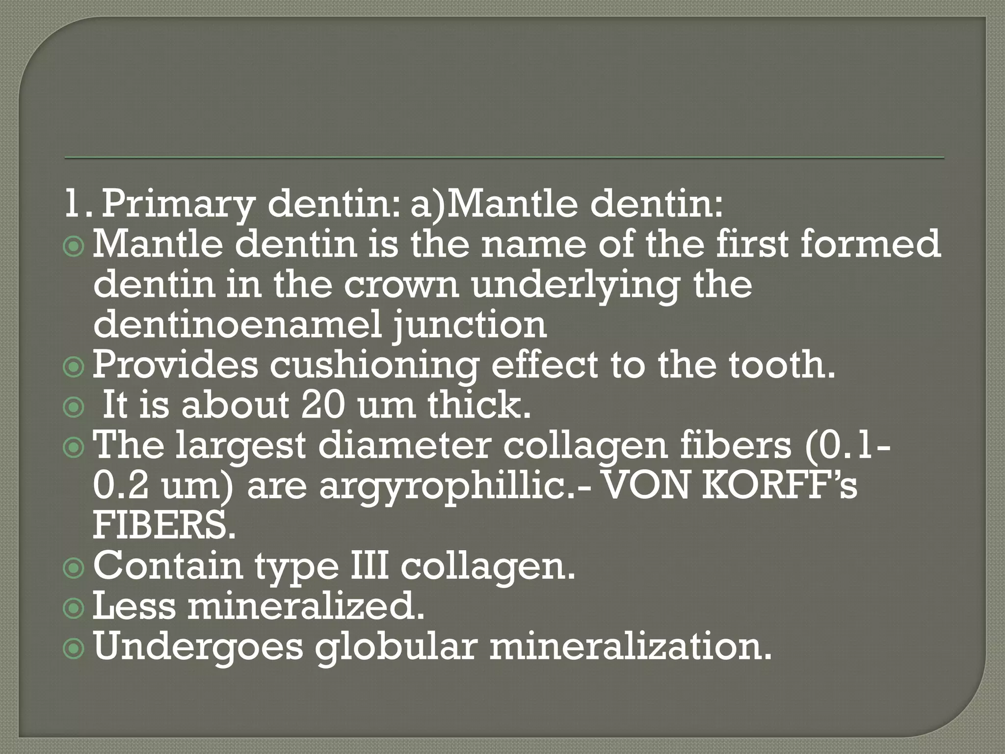 Dentin | PDF