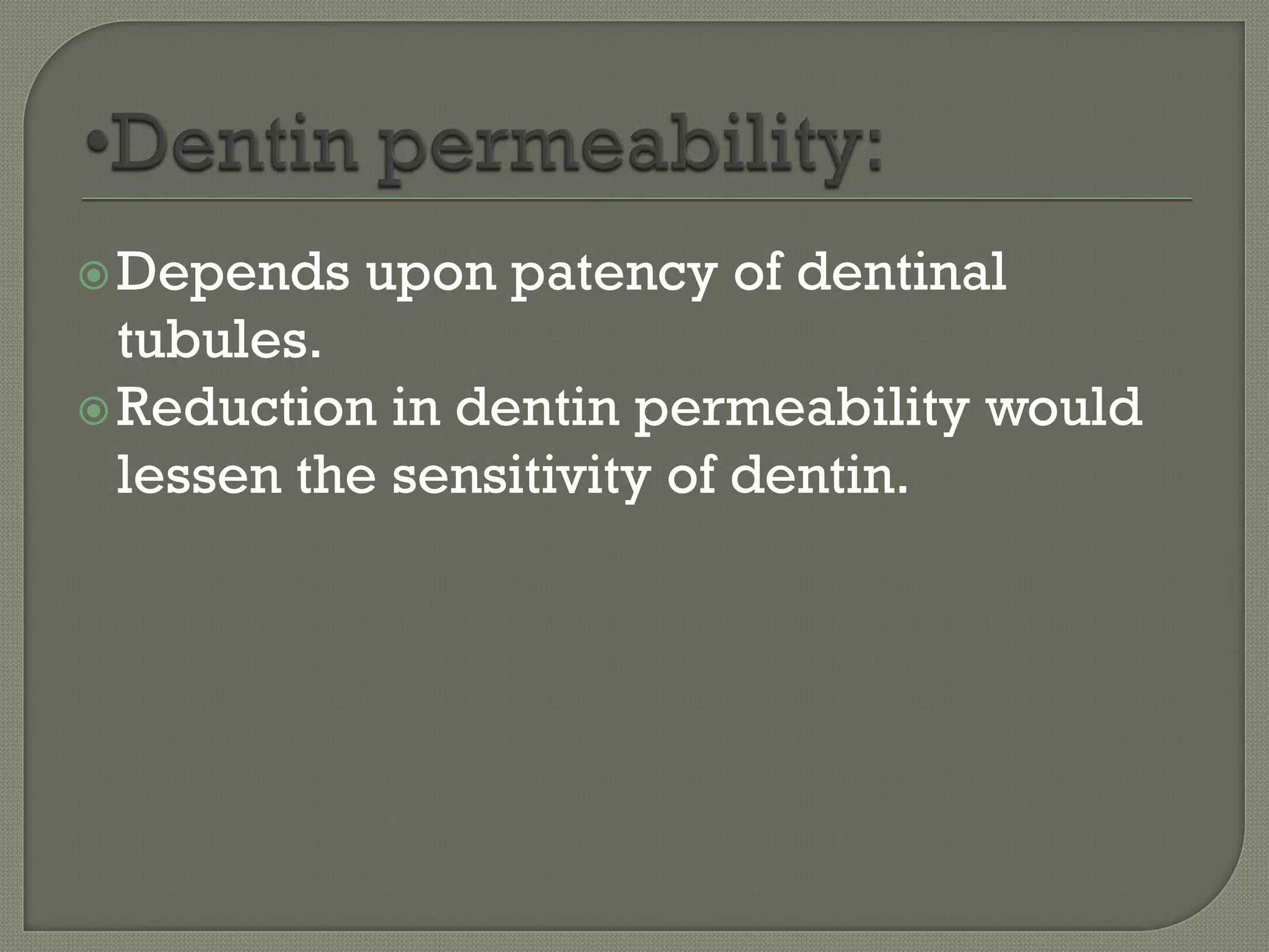 Dentin | PDF
