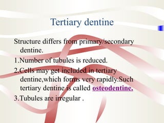 dentin formation , calcification, types , and dentinogenesis explained ...