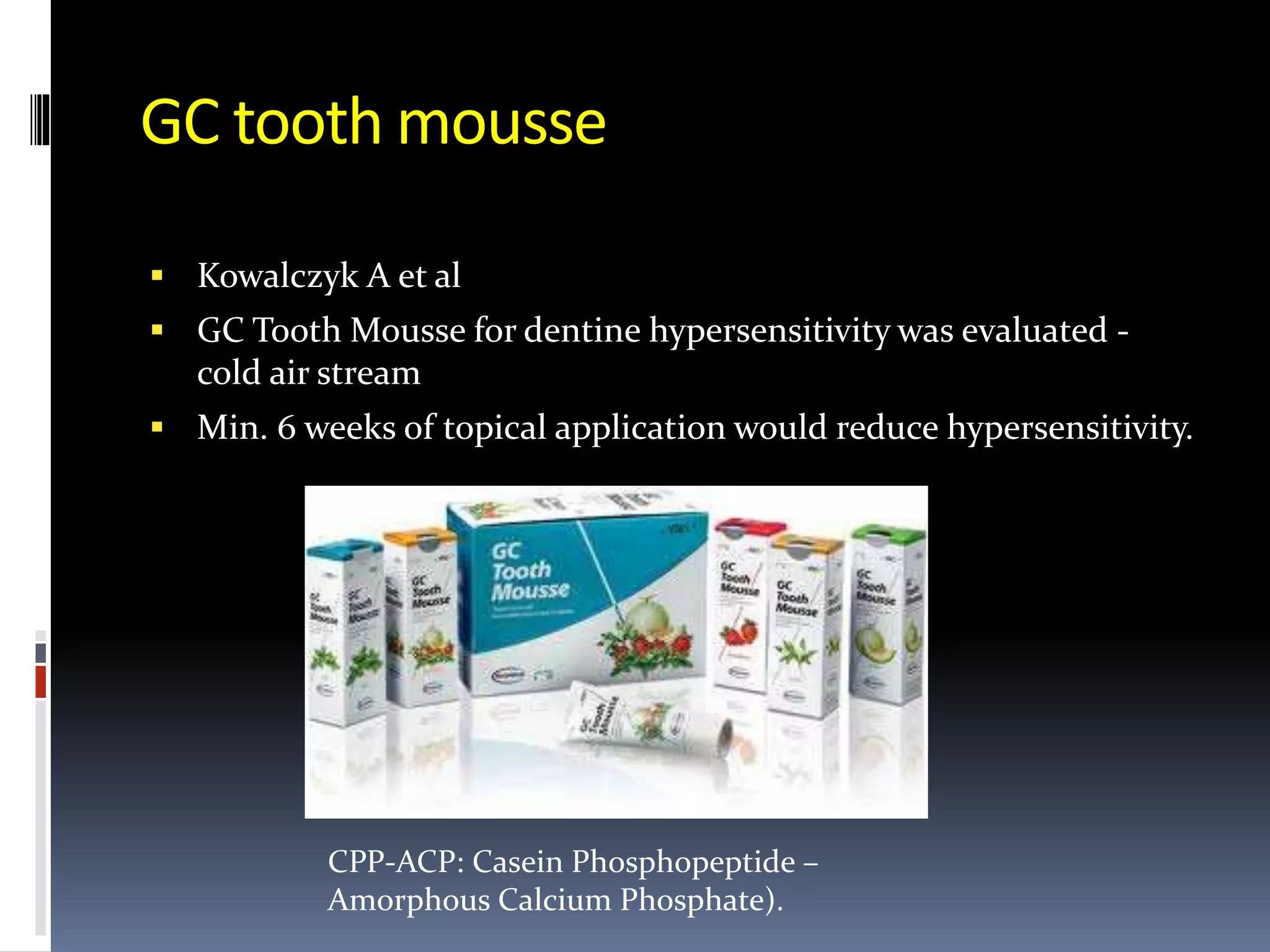 Dentinal hypersensitivity | PPTX