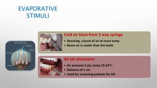 dentinal hypersensitivity[1] - Dithykumari.pptx