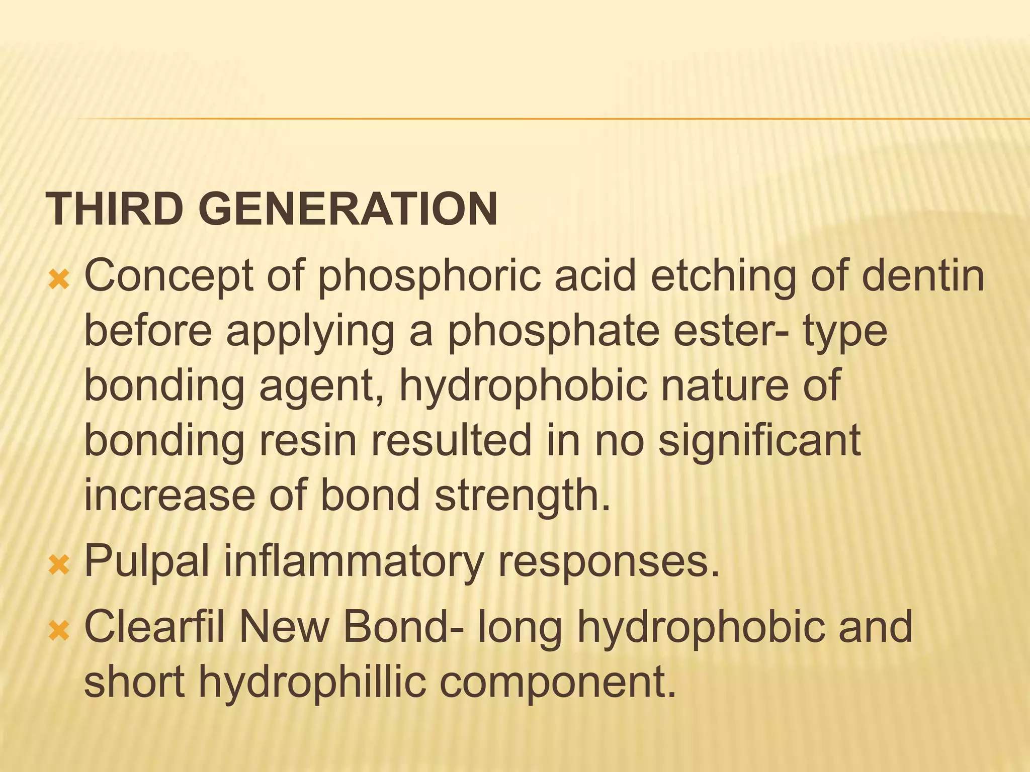 Dentin bonding | PPTX