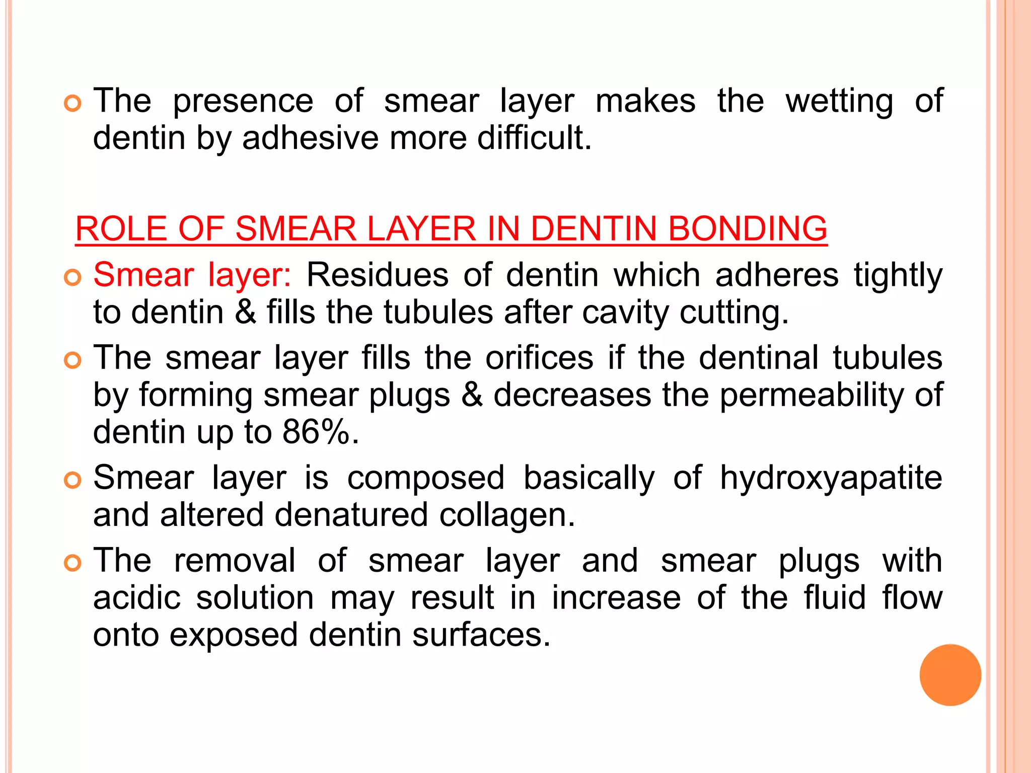 Dentin bonding agent | PPTX