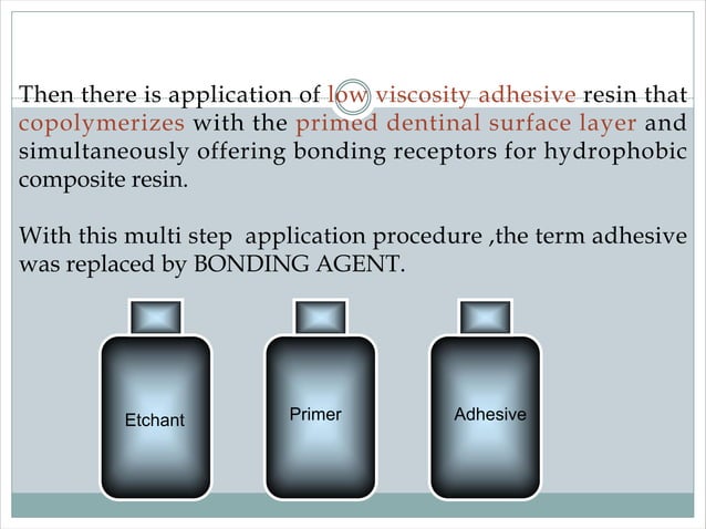 Dentin bonding agent | PDF | Dental Health | Diseases and Conditions