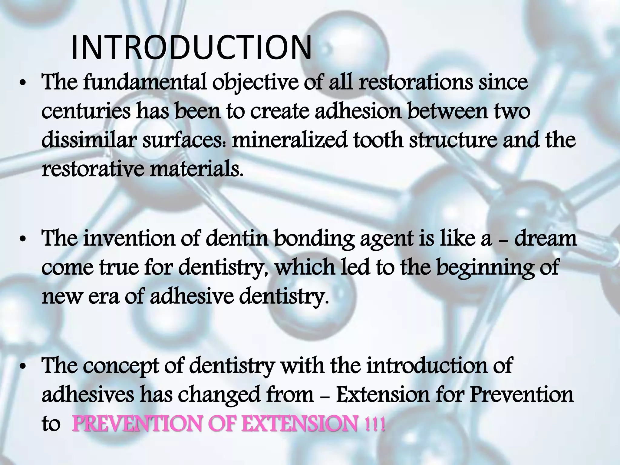 Dentin bonding agents | PPTX