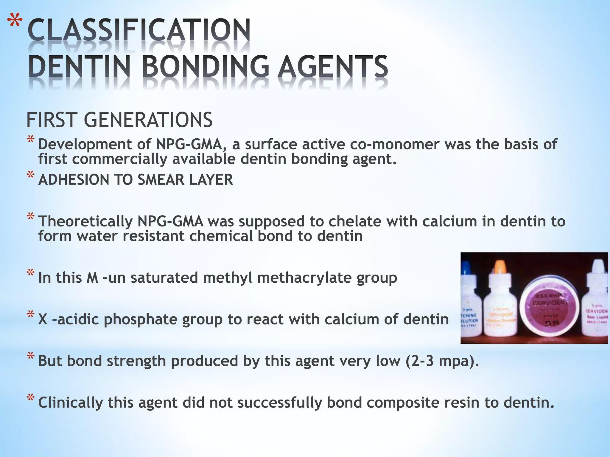 Dentin bonding agents | PPTX