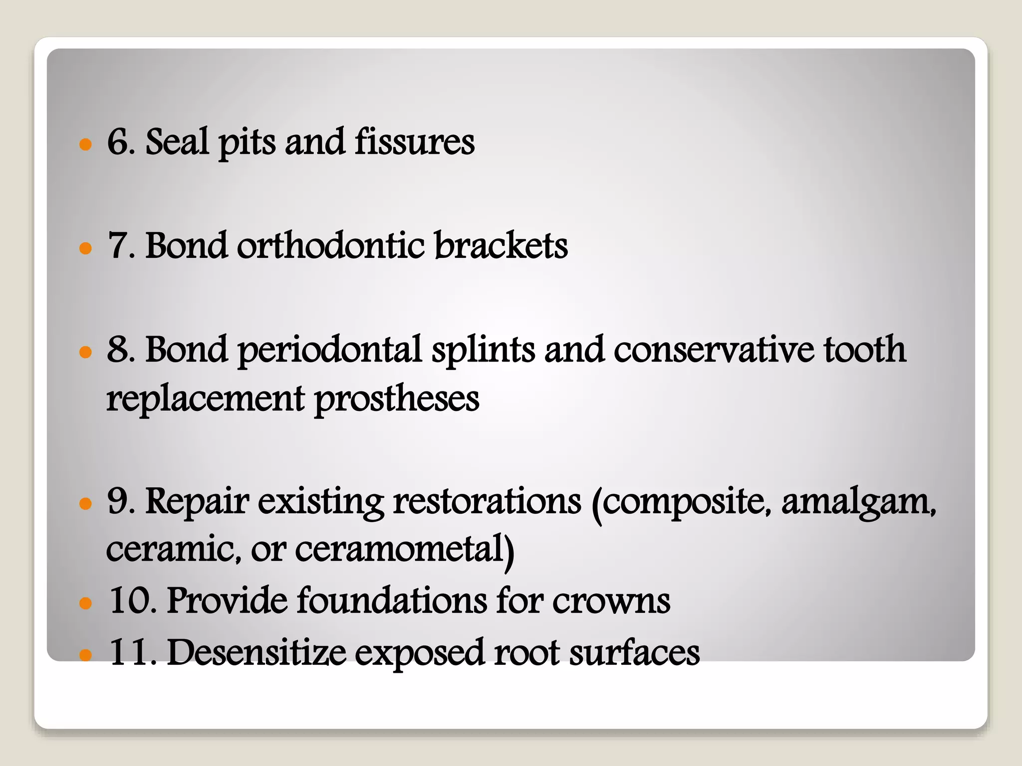 Dentin bonding agents | PPTX