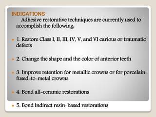Dentin bonding agents | PPTX