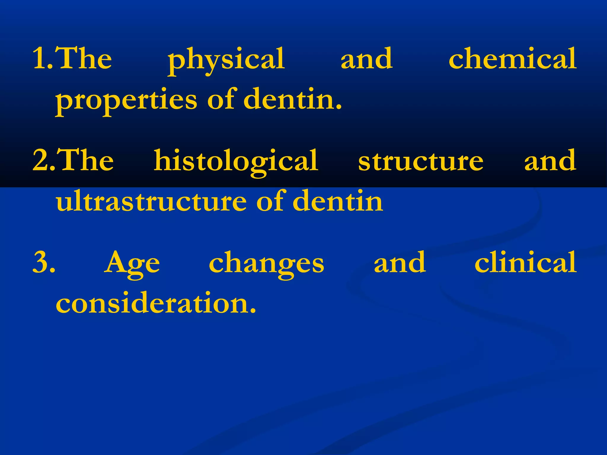 Dentine | PPT