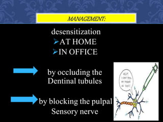 Dentin hypersensitivity | PPTX
