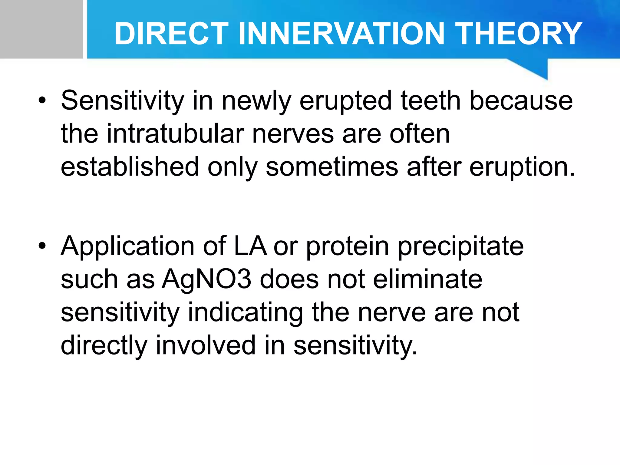 Dentin hypersensitivity | PPTX