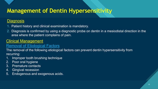 DENTIN HYPERSENSITIVITY.pdf or hypersensitivity or dentinal hypersensitivity | PPT