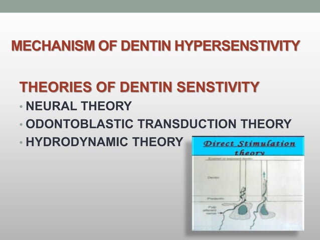 Dentinal hypersenstivity | PPTX