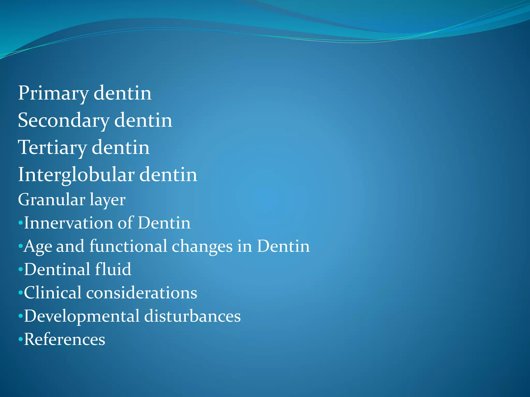 Dentin with emphasis on applied physiology and pathology | PPTX