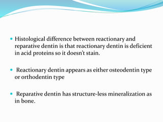 Dentin with emphasis on applied physiology and pathology | PPTX