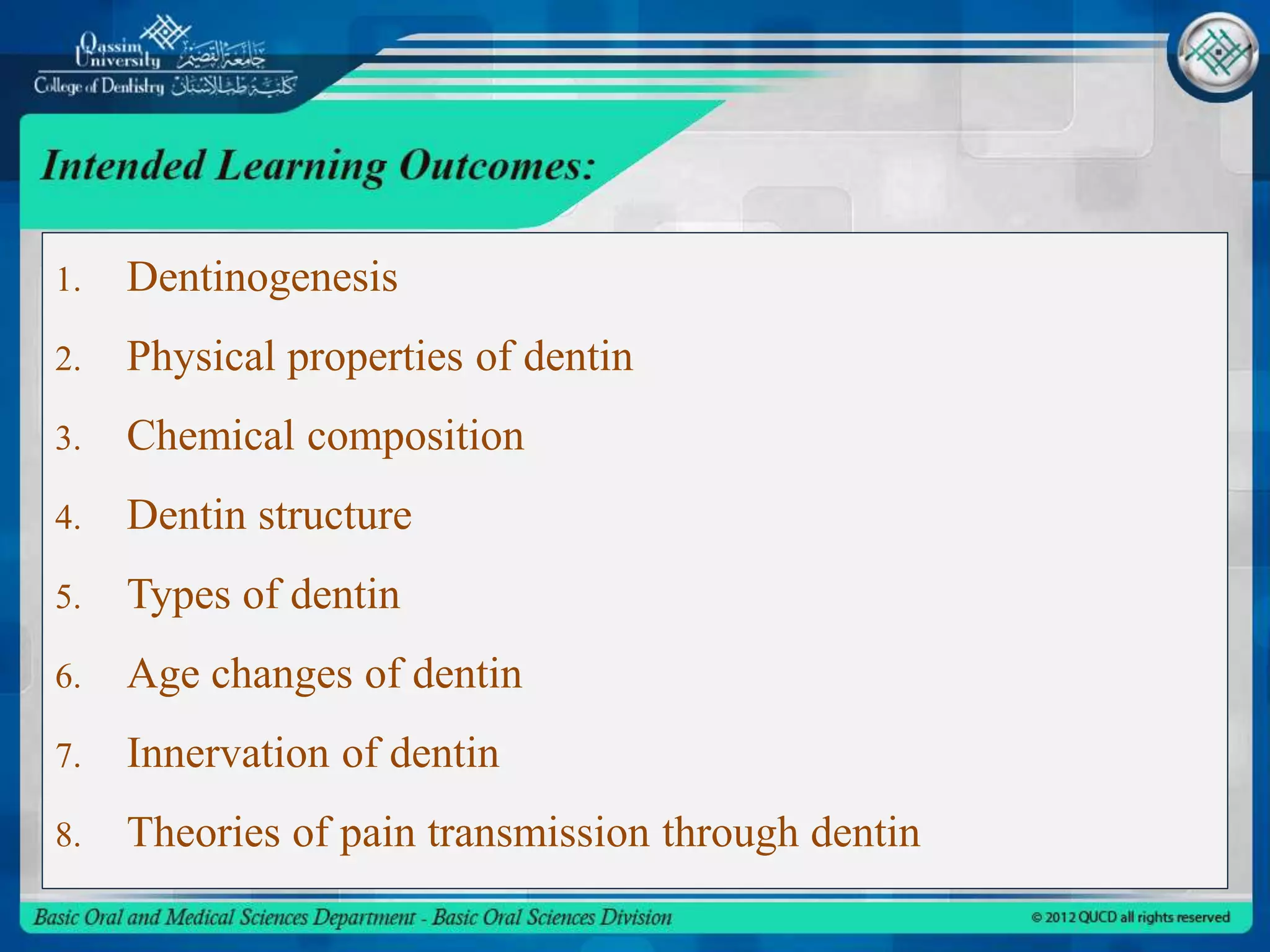 Dentinogenesis & histology of dentin | PPT
