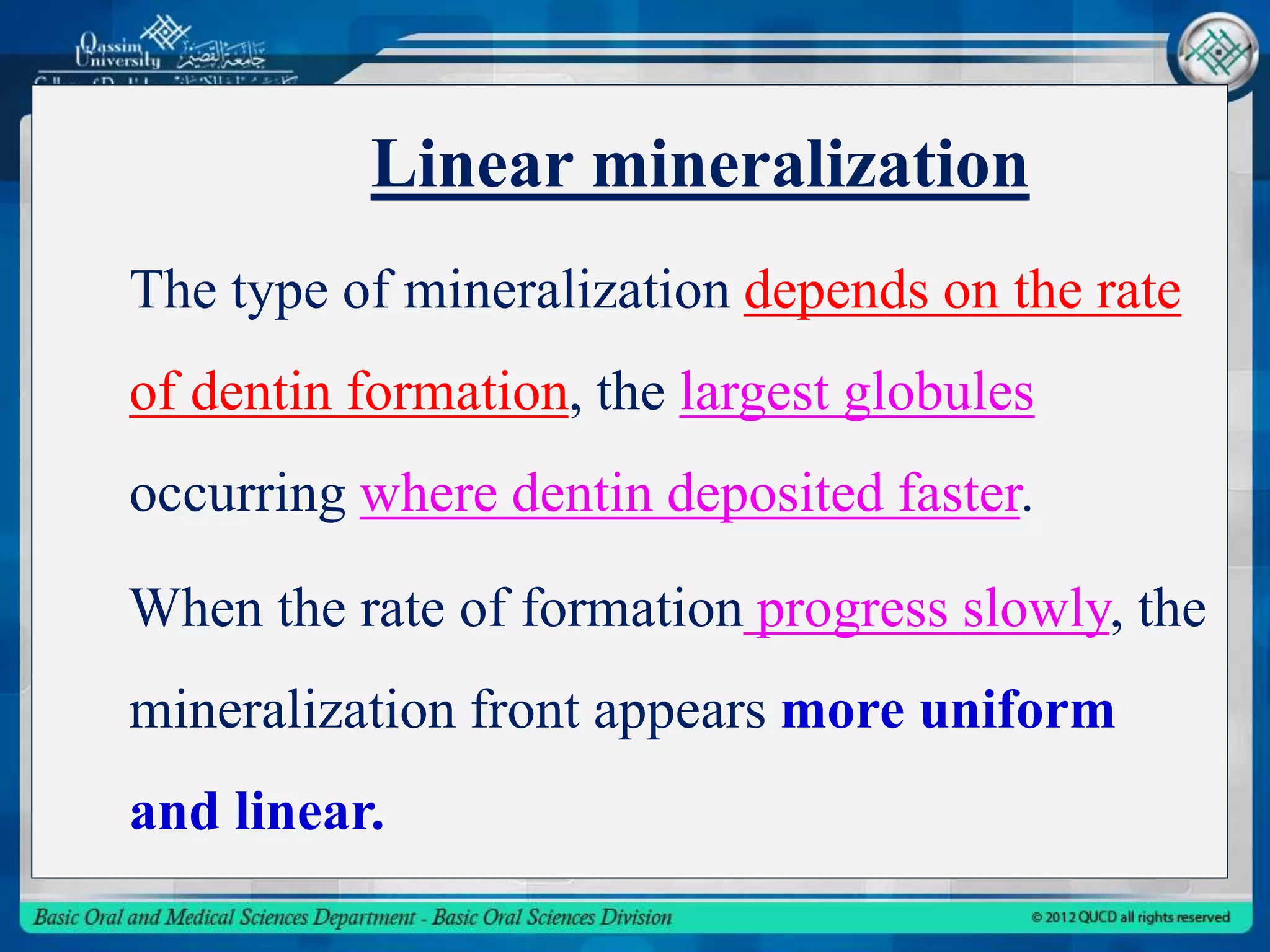 Dentinogenesis & histology of dentin | PPT