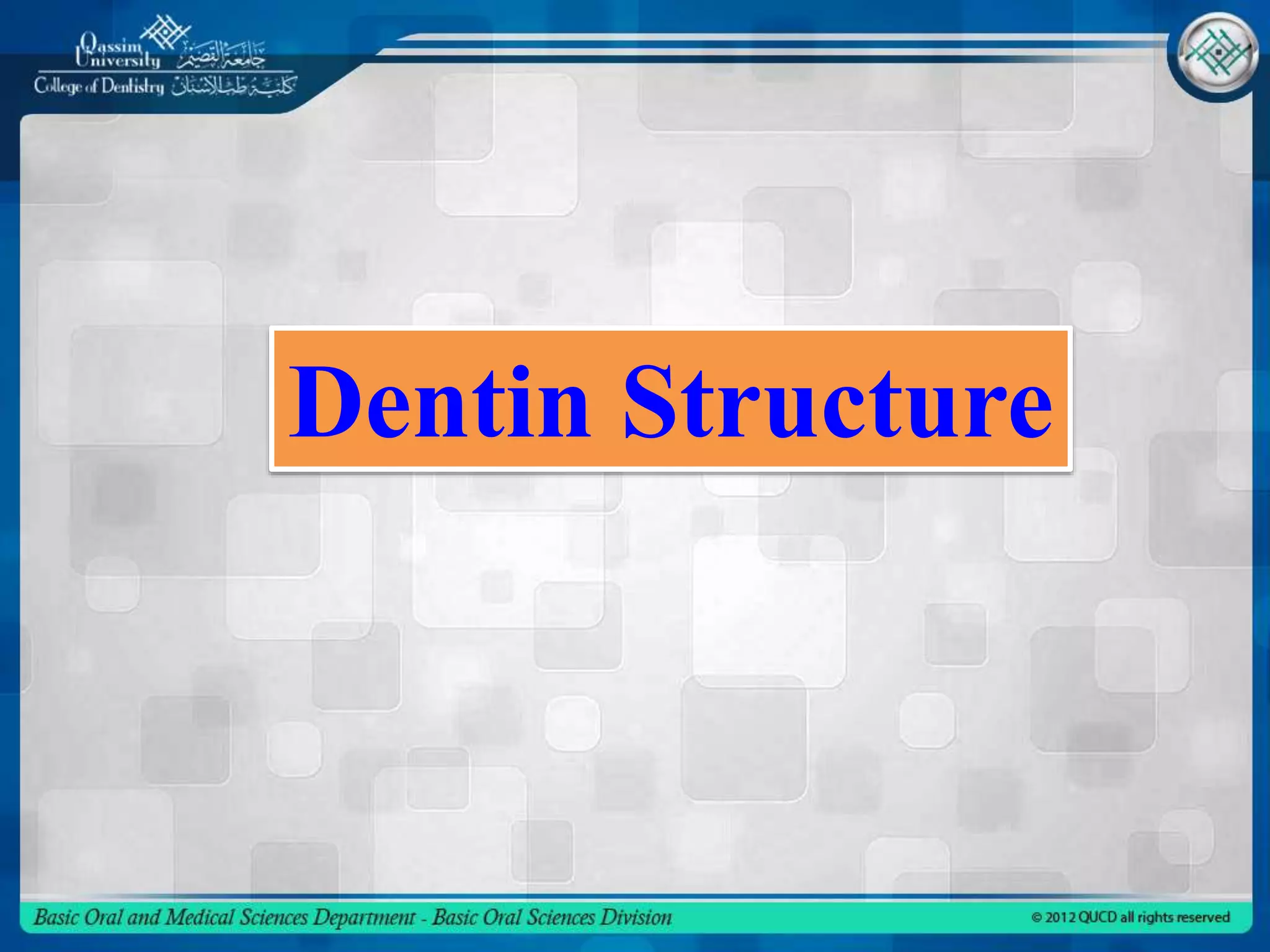 Dentinogenesis & histology of dentin | PPT