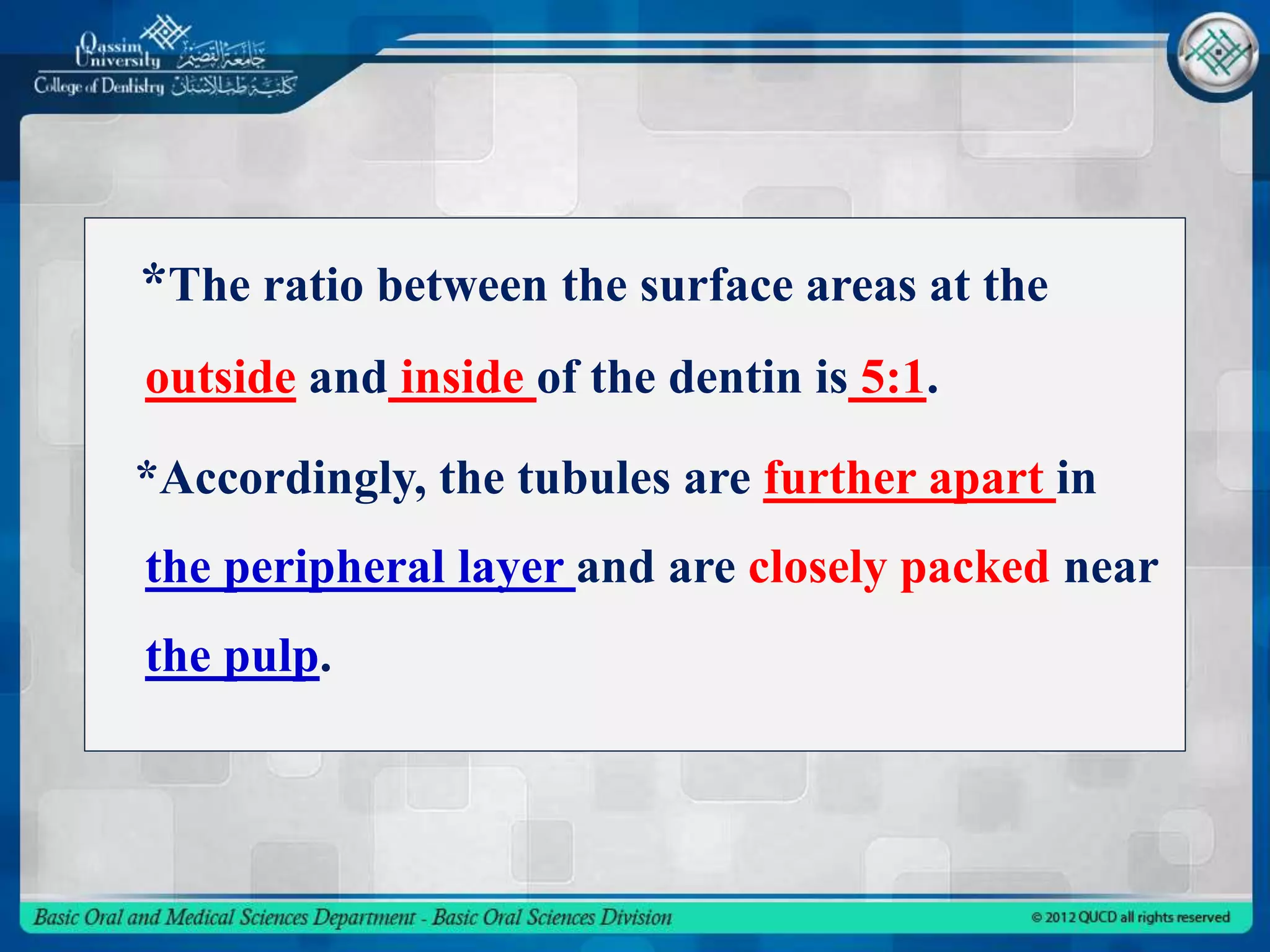 Dentinogenesis & histology of dentin | PPT
